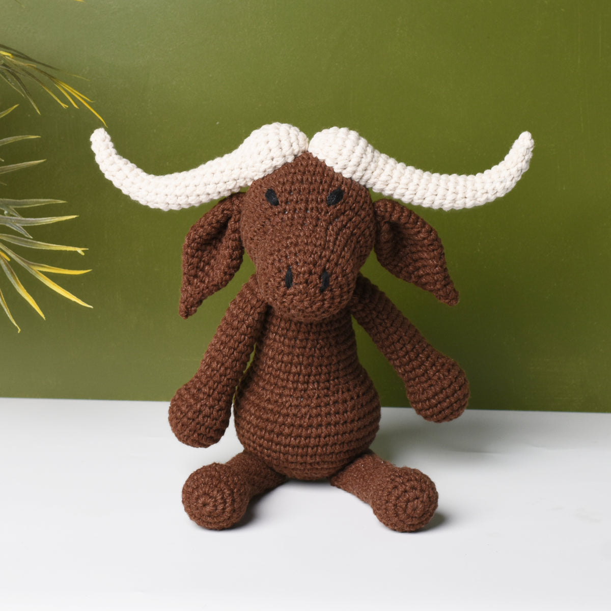 Buffalo Crochet Toy - Amigurumi Buffalo Gift - Year Of The Ox Gift