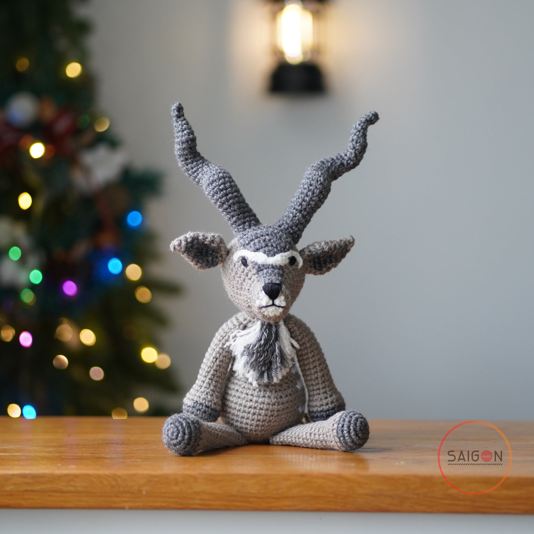 Greater Kudu Crochet , Great Kudu Antelope stuffed toy, Large African