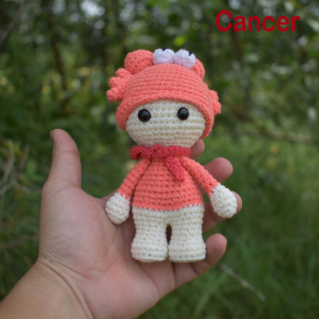 Amigurumi Horoscope Astrology Zodiac Doll Crochet Stuffed Handmade Toy