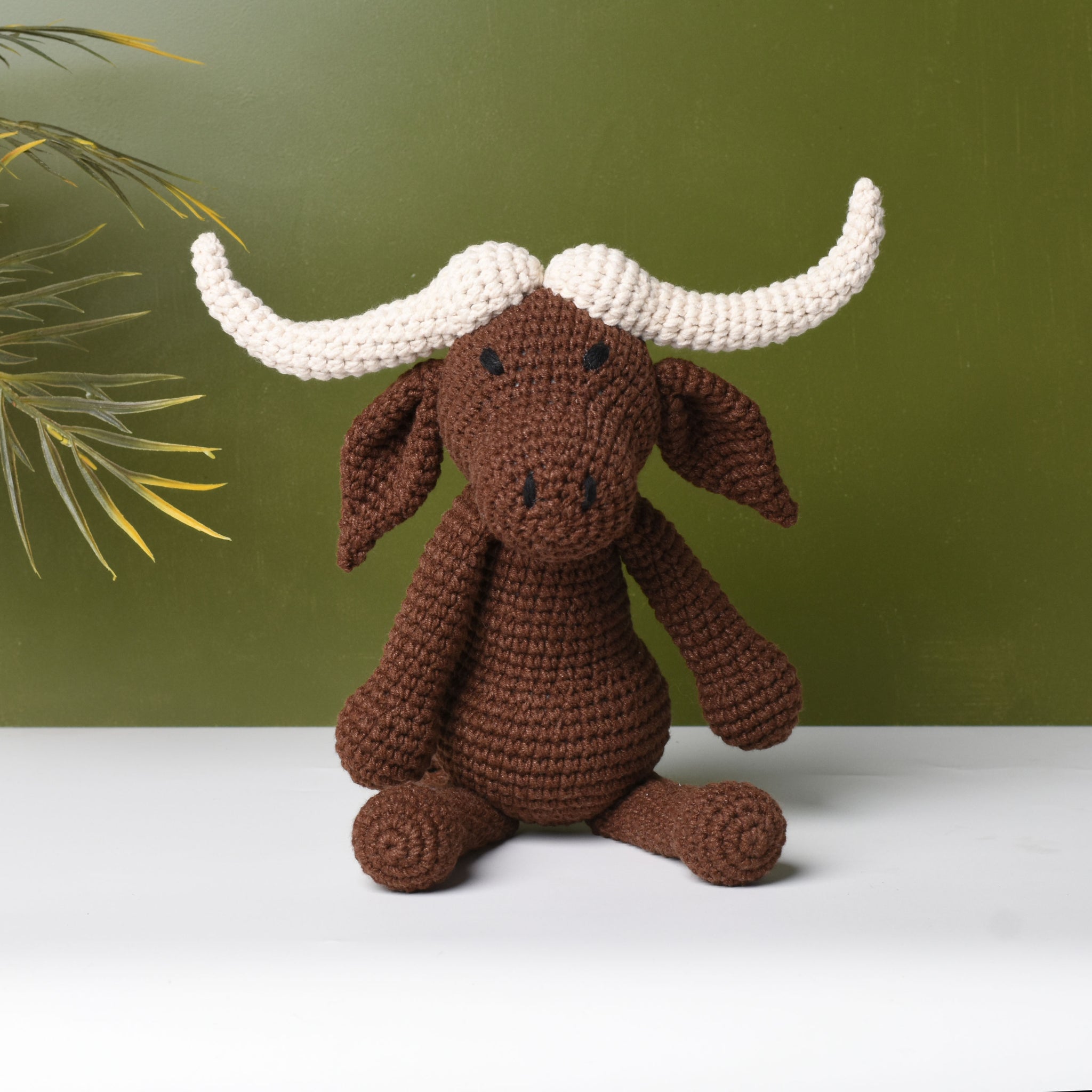 Buffalo Crochet Toy - Amigurumi Buffalo Gift - Year Of The Ox Gift