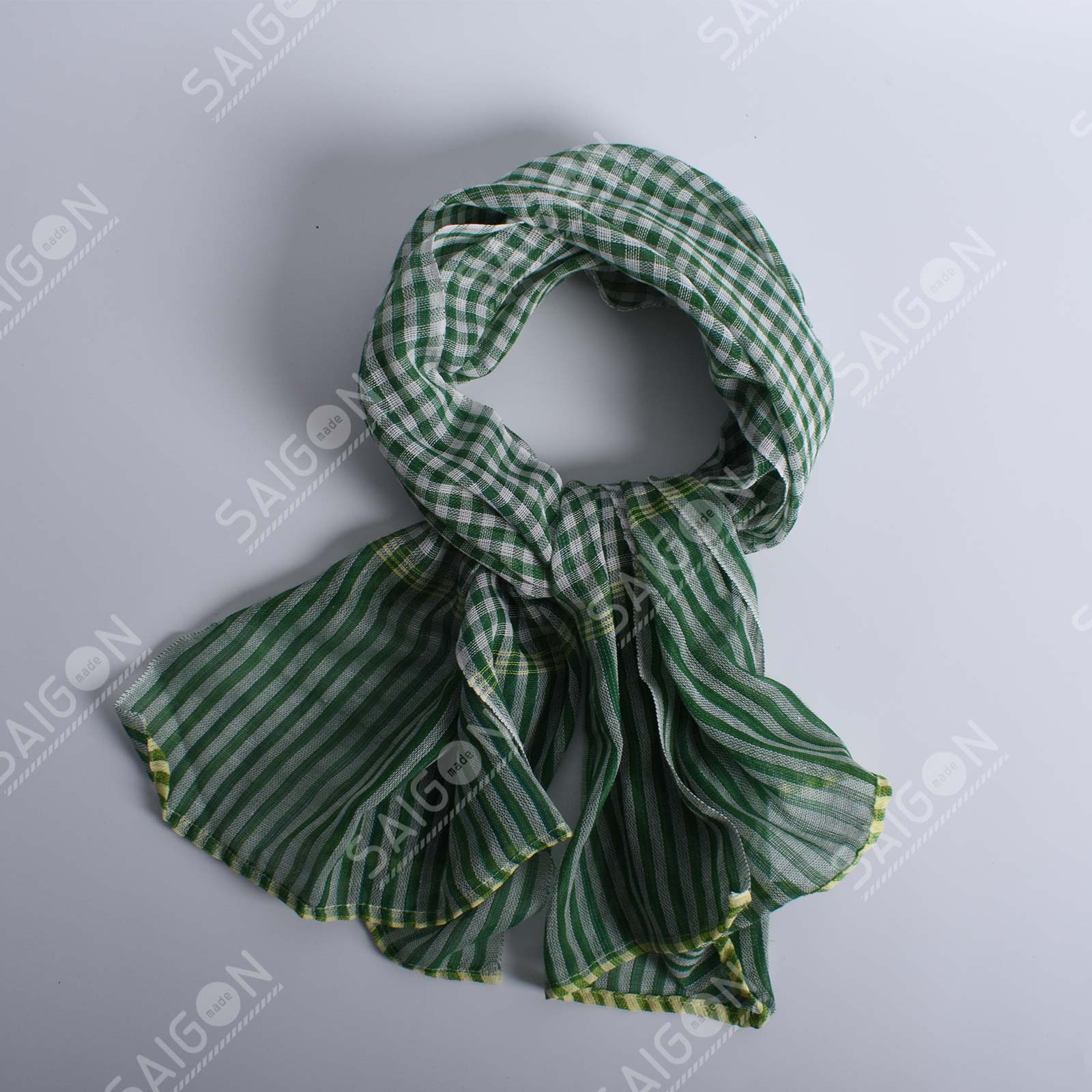 Viet Cong Scarf - Vietnamese Scaft - Khan Ran - Checkered Scarf