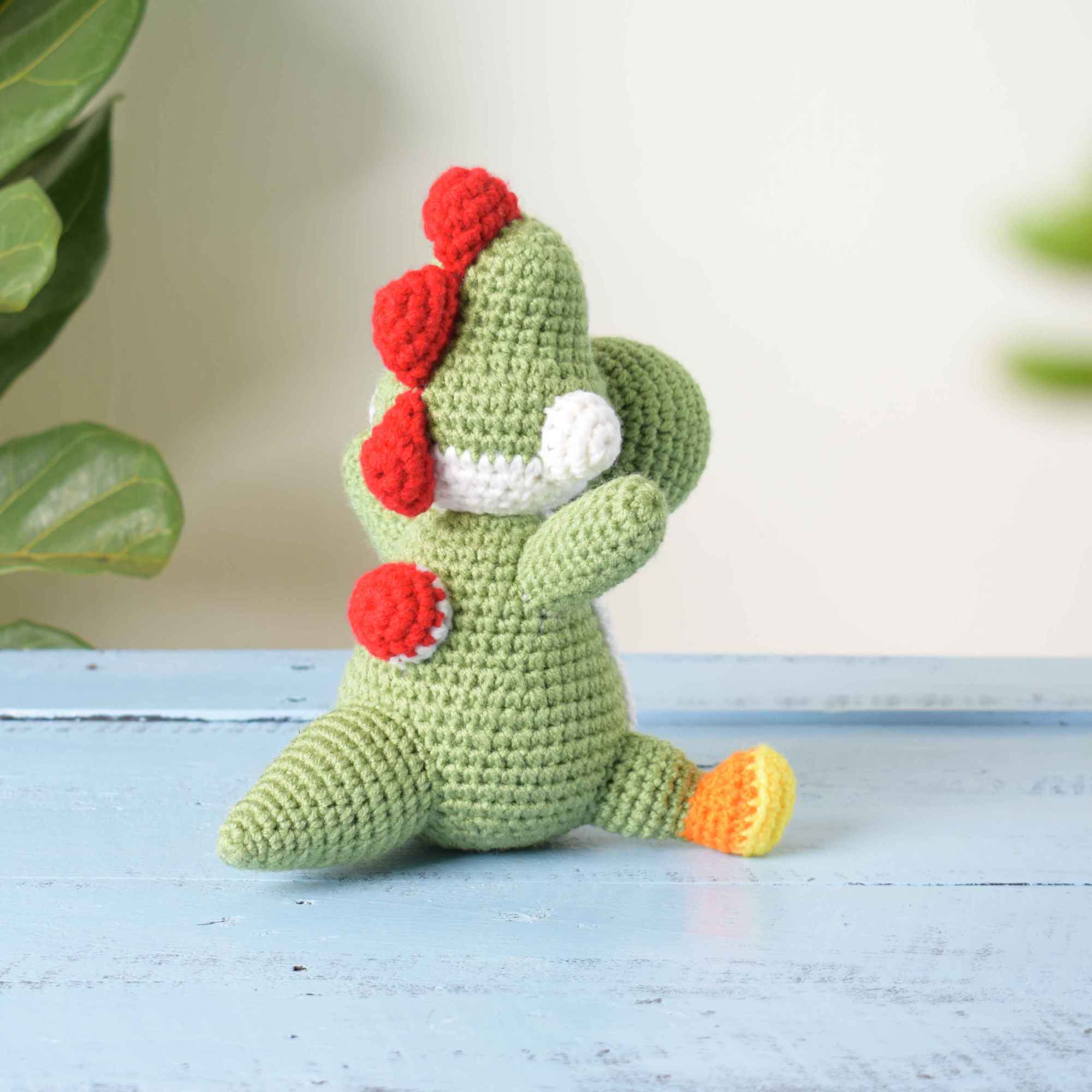 Yoshi Amigurumi Stuffed Yoshi Handmade Crochet Super Mario Toy Doll Ba